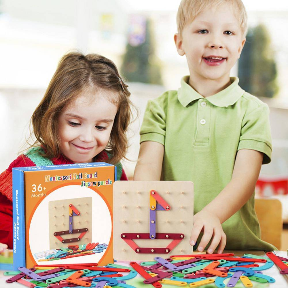 DREWNIANA UKŁADANKA MANIPULACYJNA MONTESSORI EDUKA DREWNIANA UKŁADANKA MANIPULACYJNA MONTESSORI EDUKA